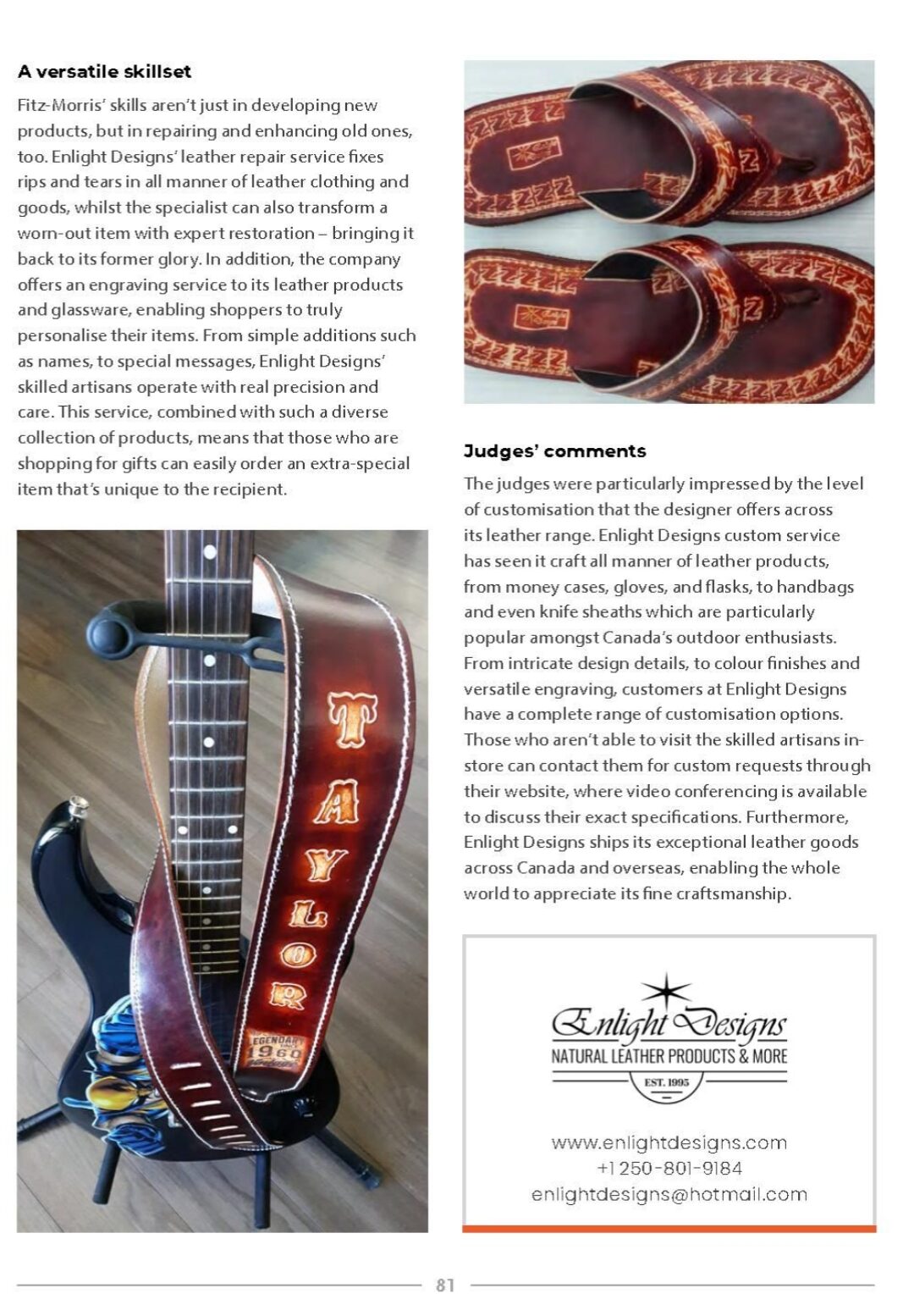 Enlight Designs 2023 Magazine | Enlight Designs