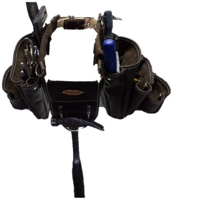 Brown Leather Tool Belt - Enlight Designs