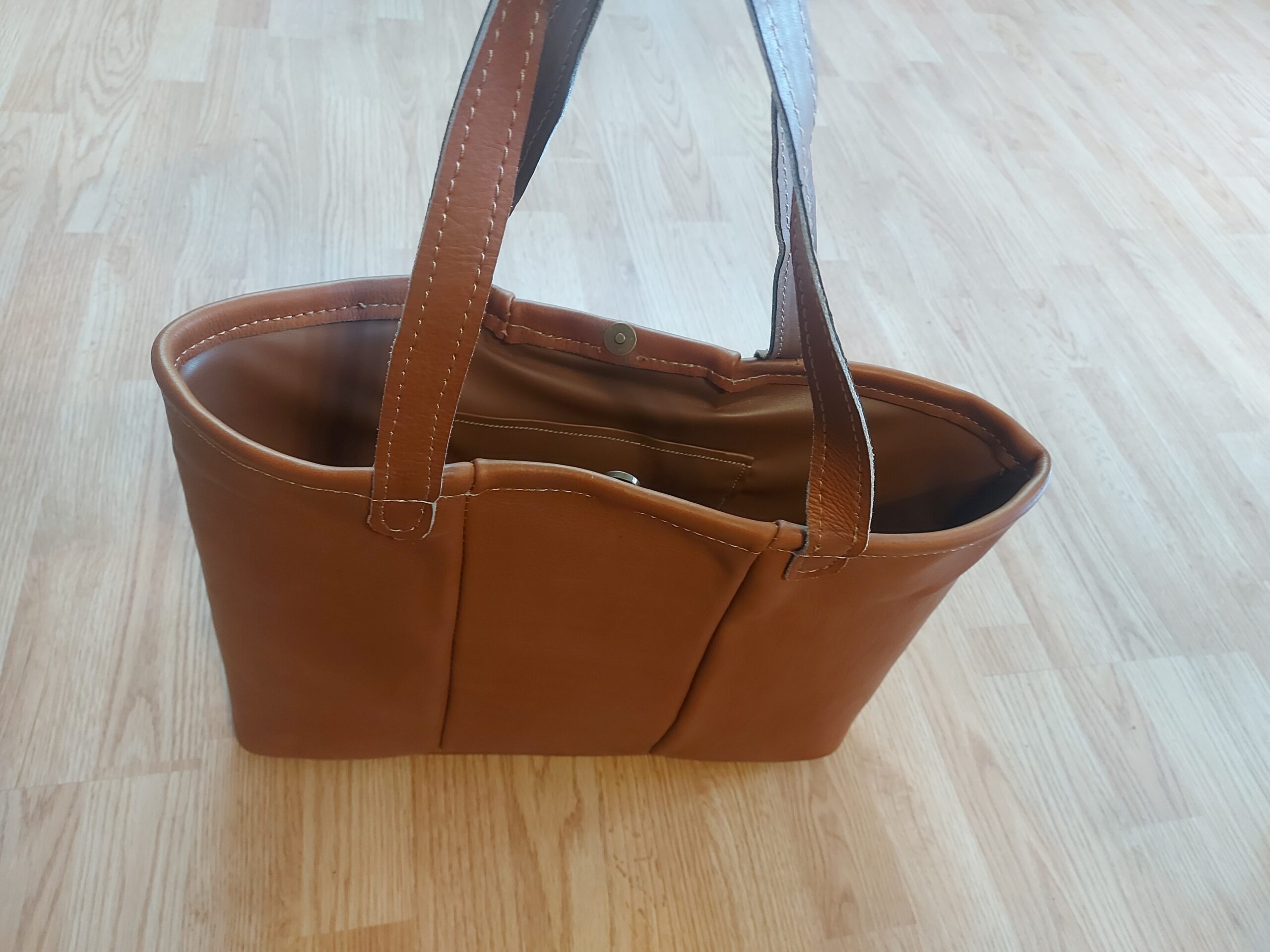 Custom Made Leather Handbag - Enlight Designs